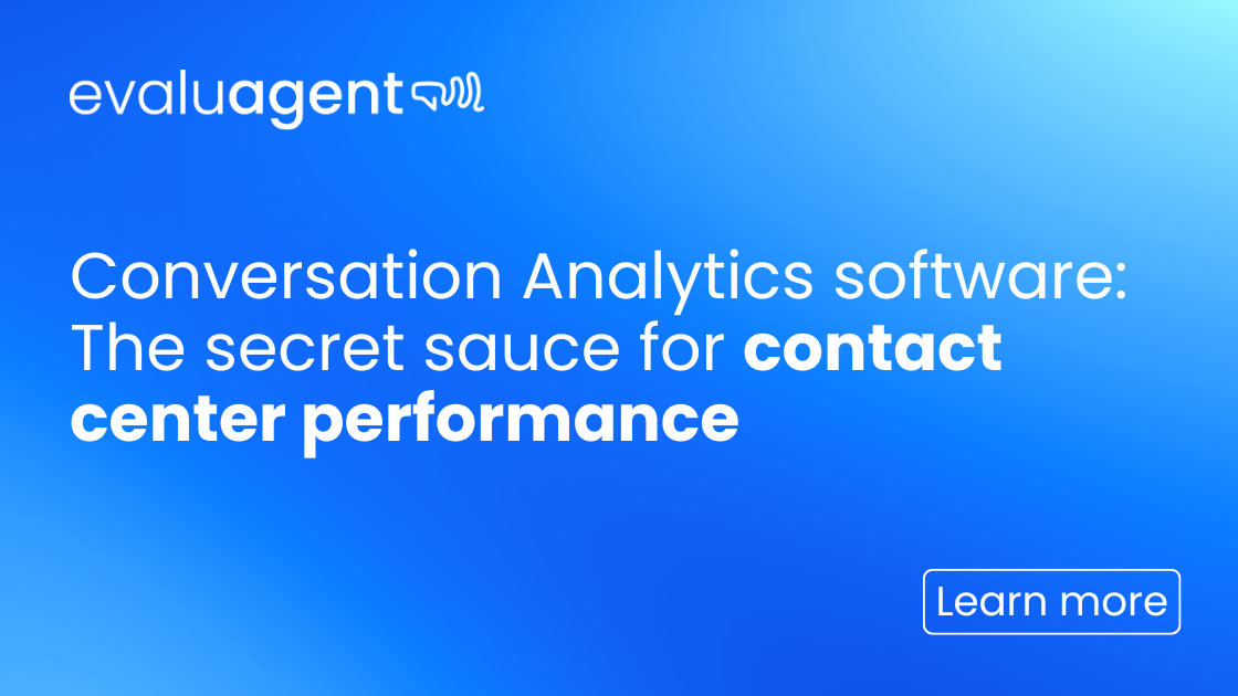 Conversation Analytics software: The secret sauce for contact center ...