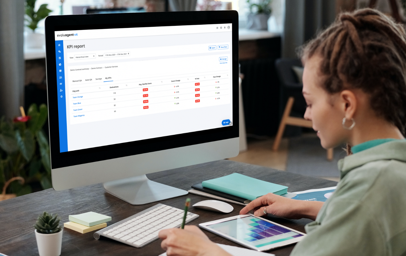 Delivering customer-focused efficiency saving for Atos Outsourcing - EvaluAgent