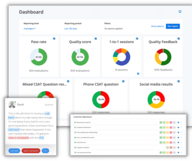 Call Center QA & Performance Improvement Software - EvaluAgent