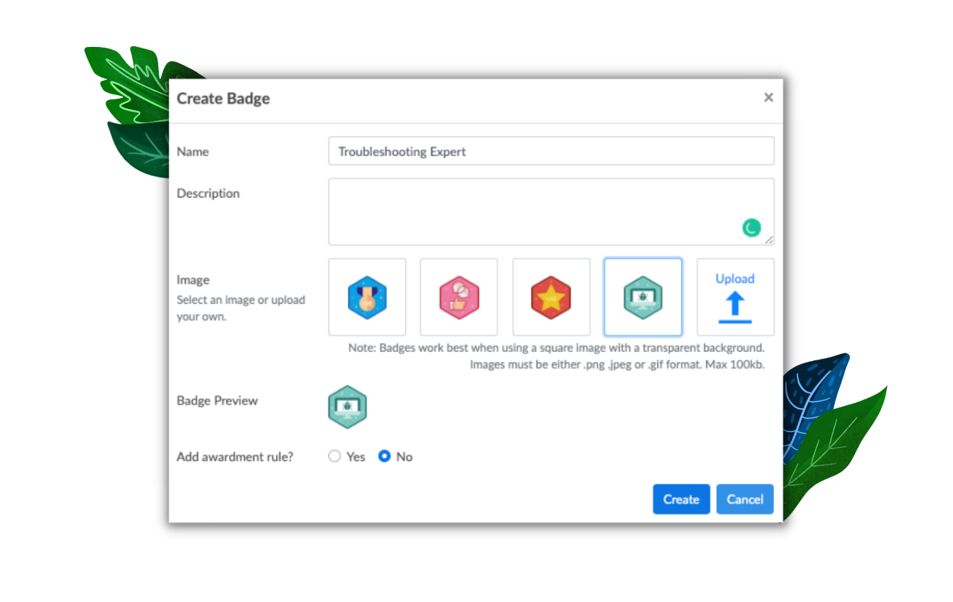 Introducing Badges for EvaluAgent - Recognise Great Performance