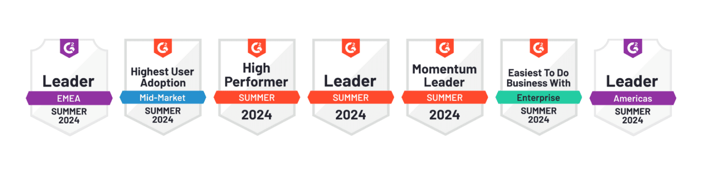 evaluagent recognized as a QA platform of choice, earning 17 badges in G2 summer report - evaluagent