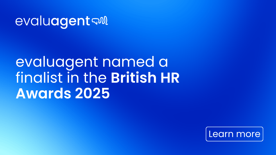 evaluagent named a finalist in the British HR Awards 2025 - evaluagent